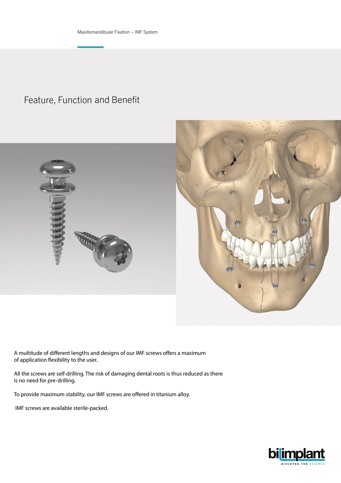 IMF Screws - Bilimplant