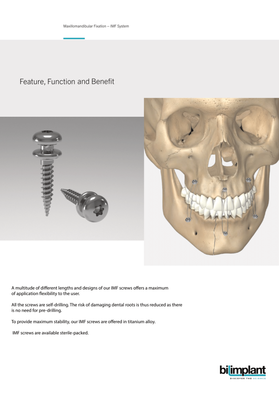 IMF Screws - Bilimplant